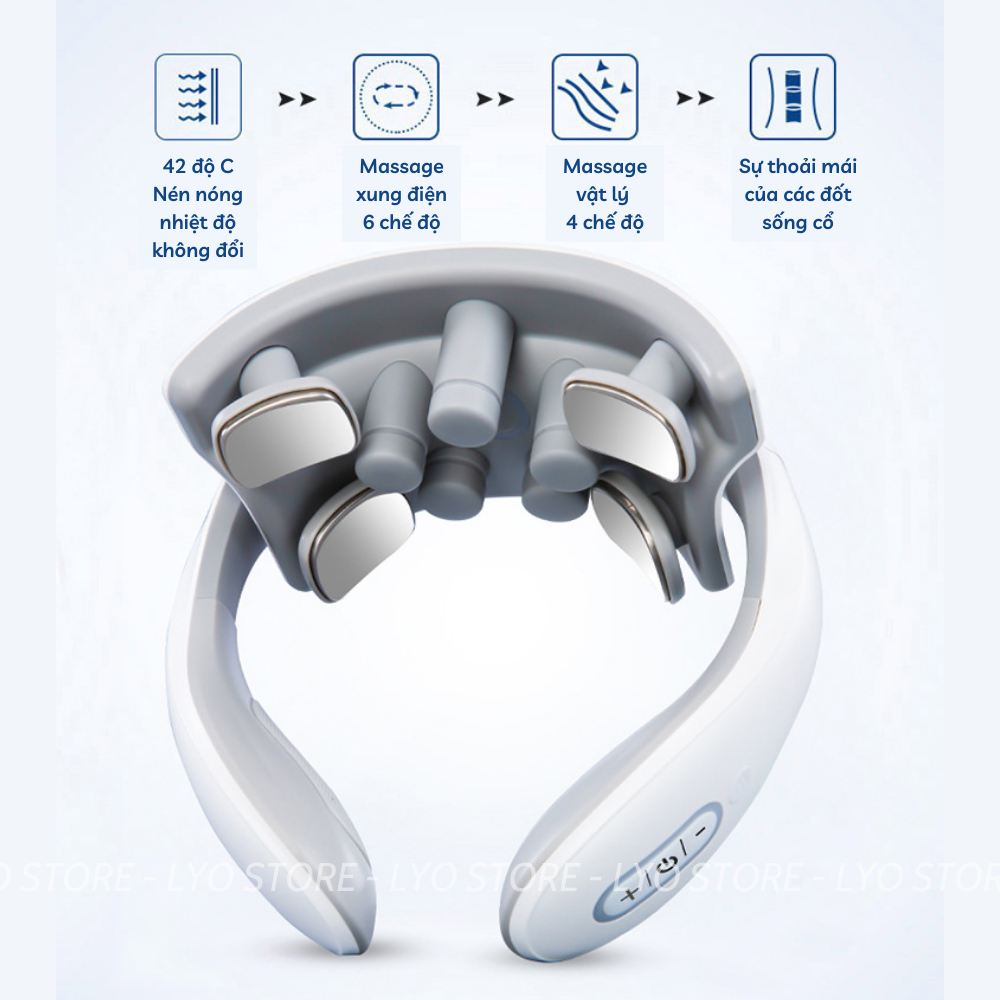 Review máy mát xa cổ chi tiết nhất 2023 - Hometech Việt Nam