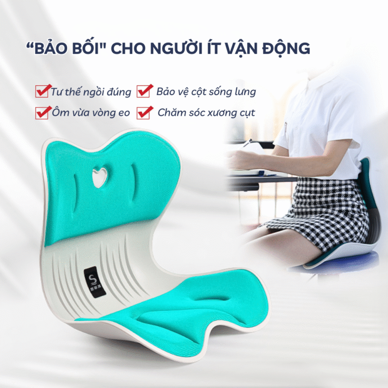 Ghế Công Thái Học Điều Chỉnh Tư Thế Chống Gù Lưng Giảm Đau Lưng ...